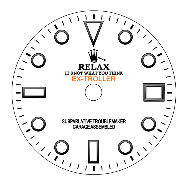 Relax white custom dial – 2dWatches